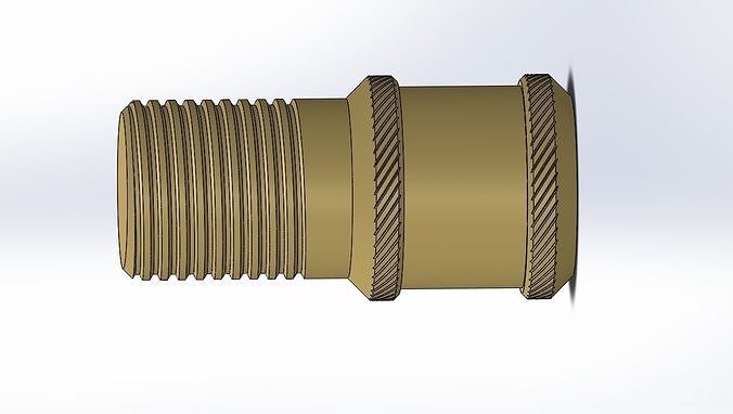 thumb screw free 3D model | CGTrader
