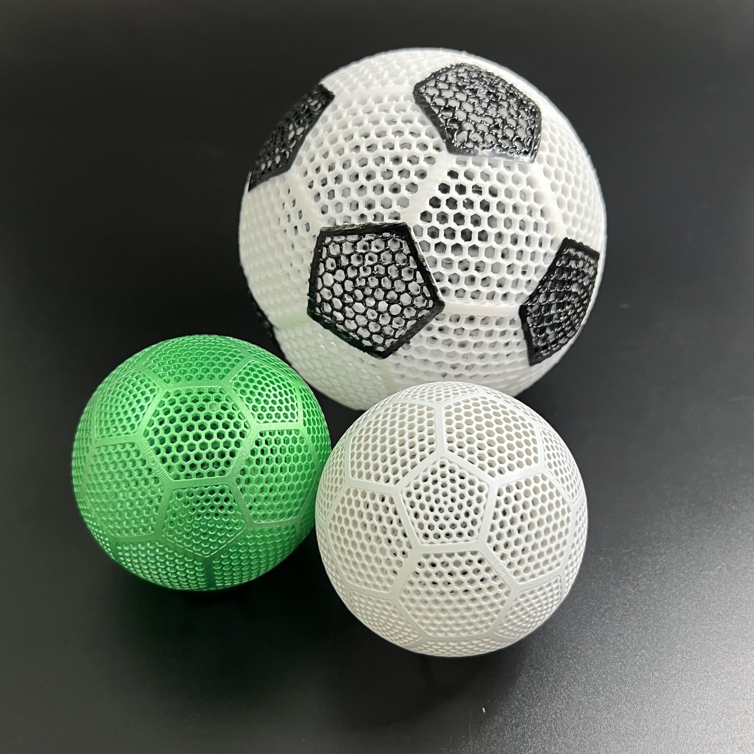 AIRLESS FOOTBALL - SOCCER BALL 3D model 3D printable | CGTrader