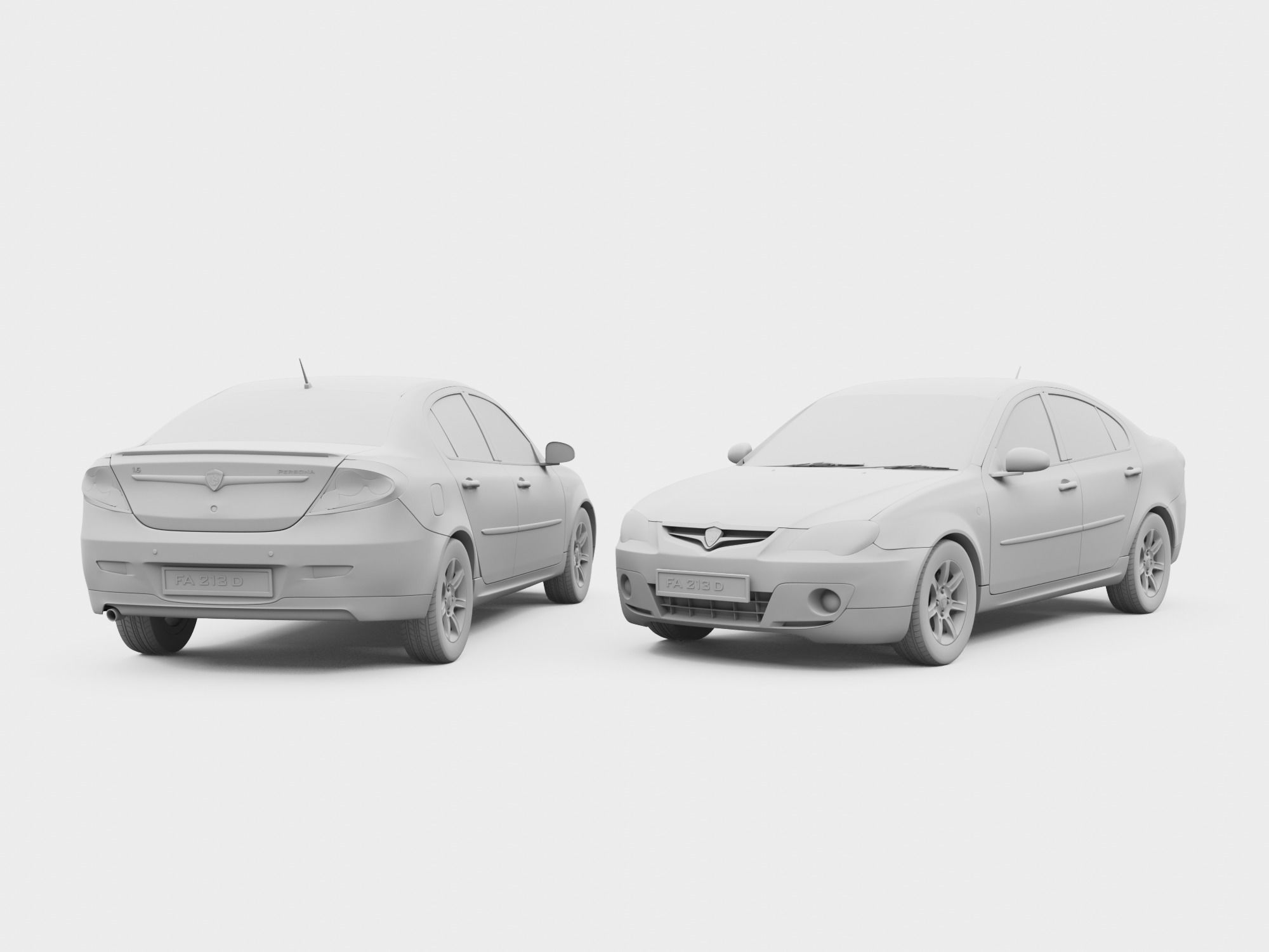 Proton Persona 3D model | CGTrader