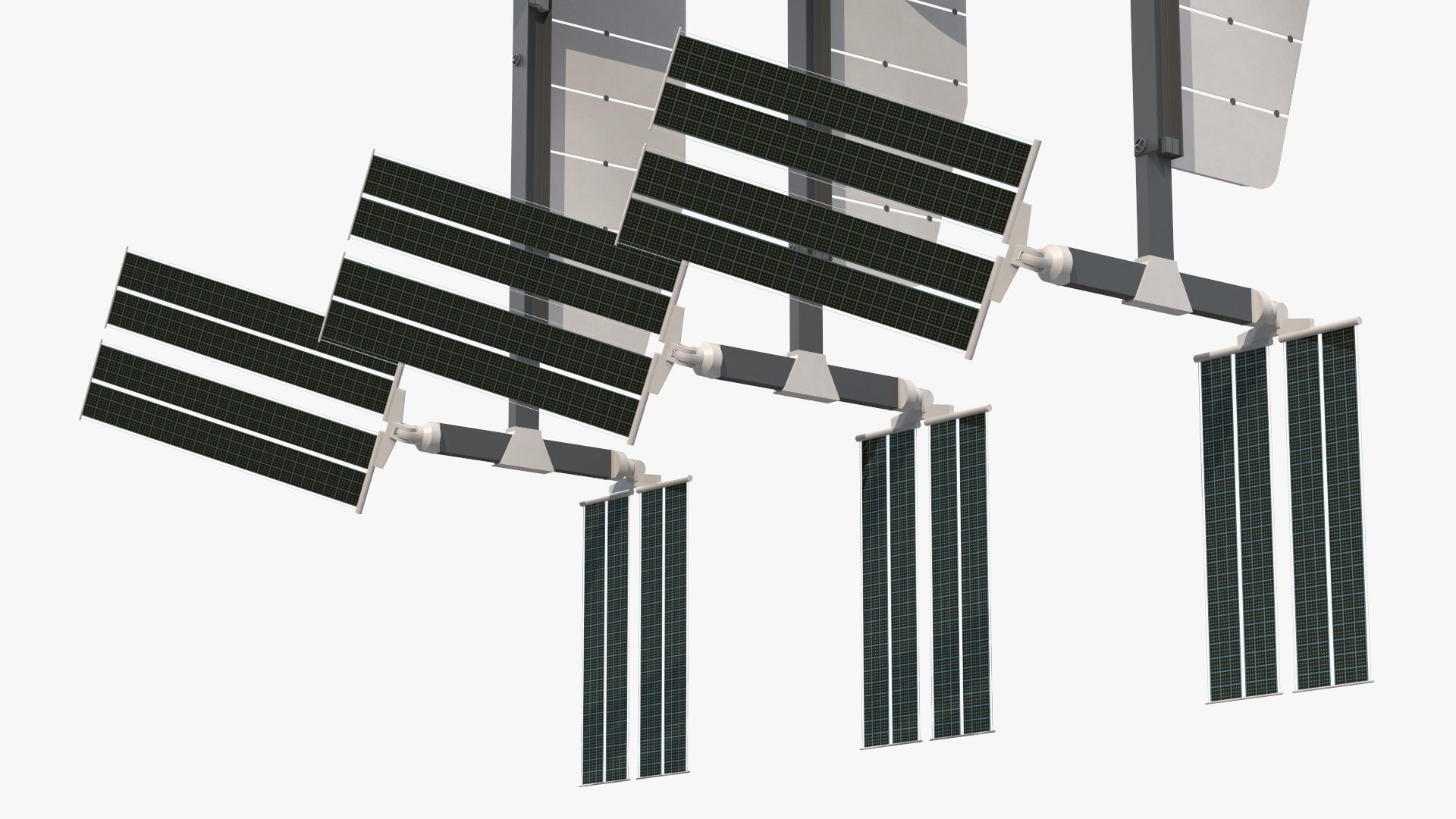 Orbital Reef Blue Origin Space Station Rigged for Maya 3D model rigged ...