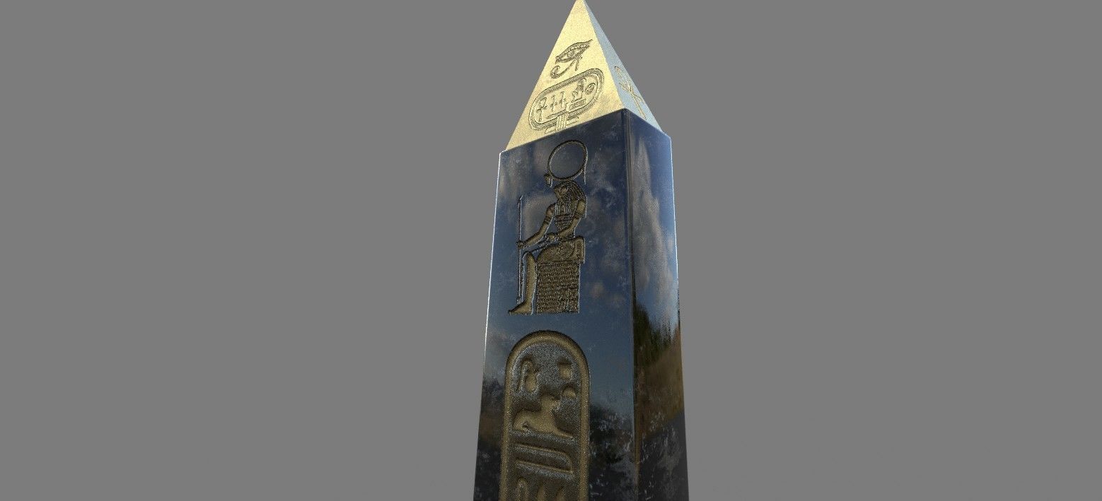 ANCIENT EGYPTIAN Obelisk 3D MODEL 3D model | CGTrader