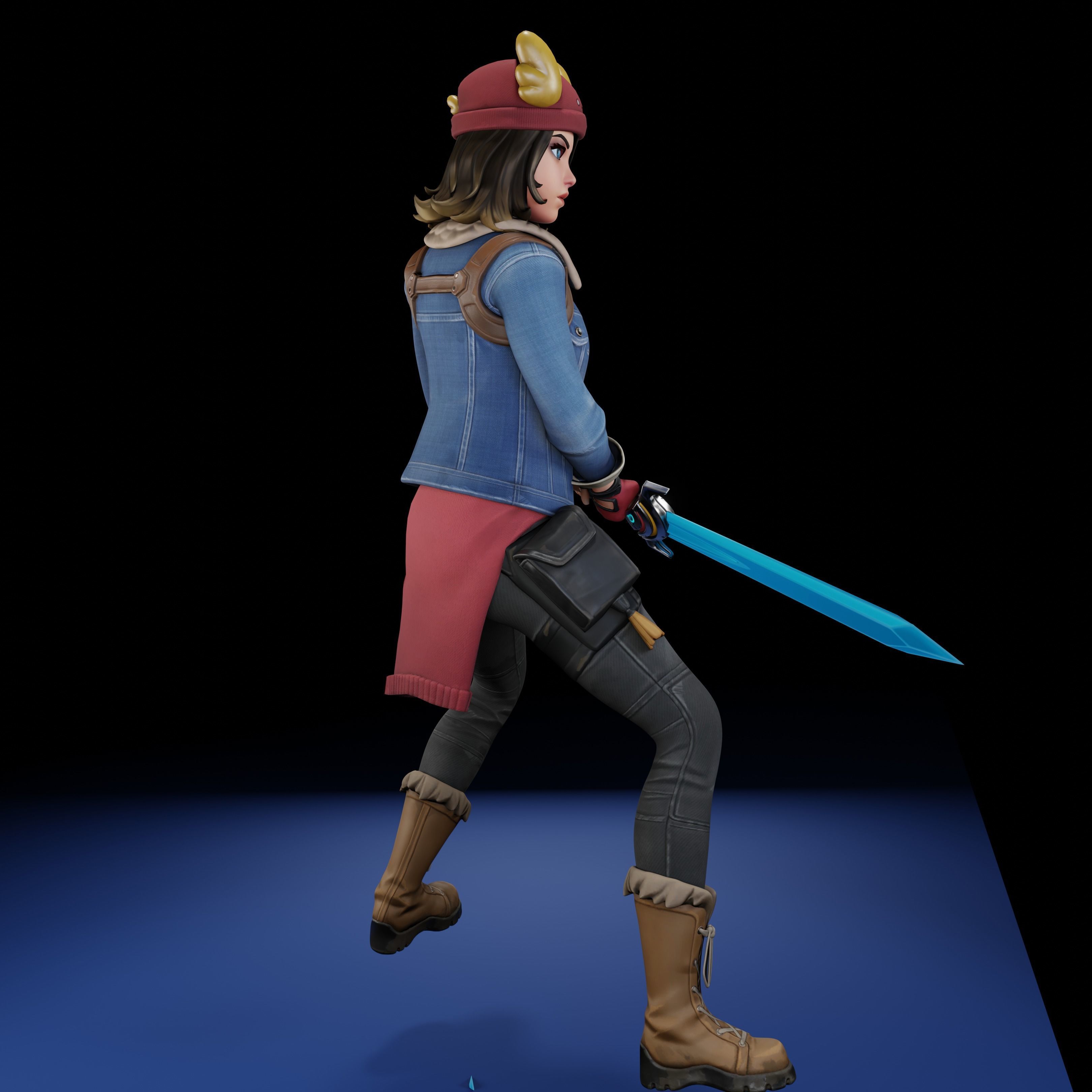 3D model Agent Skye VR / AR / low-poly | CGTrader
