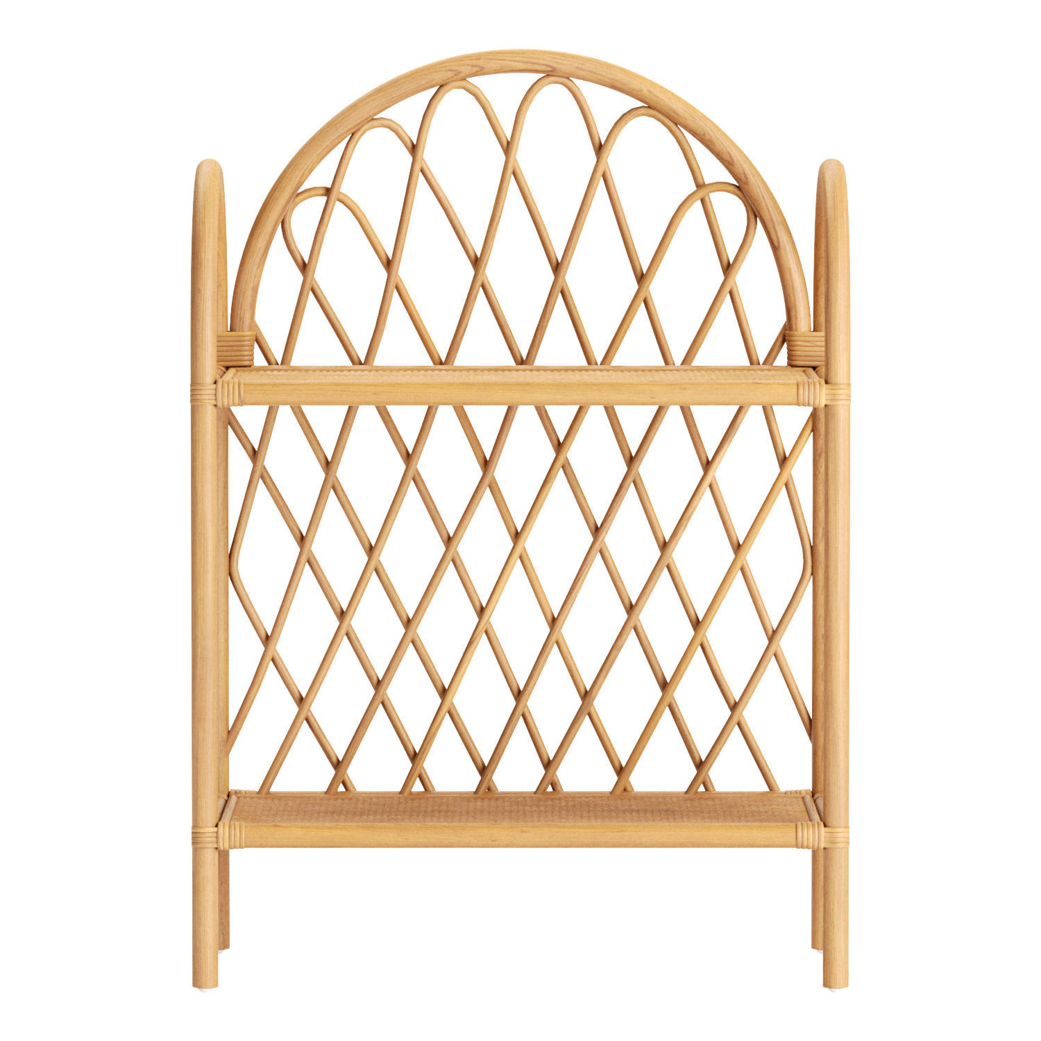 Rattan display shelf 3D model | CGTrader