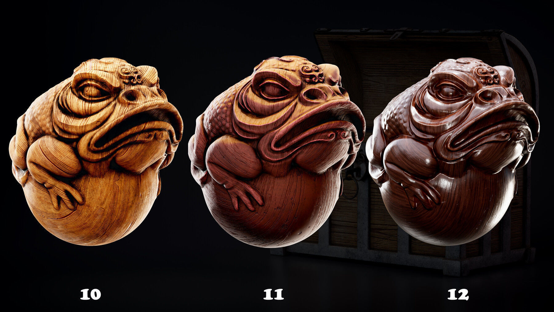 40 Stylized Wood-Metal Smart Material- Tutorial Texture | CGTrader