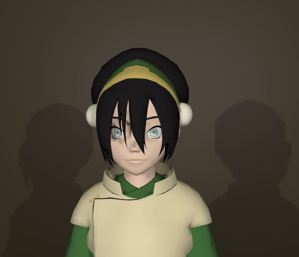 toph earth kingdom 3D model | CGTrader