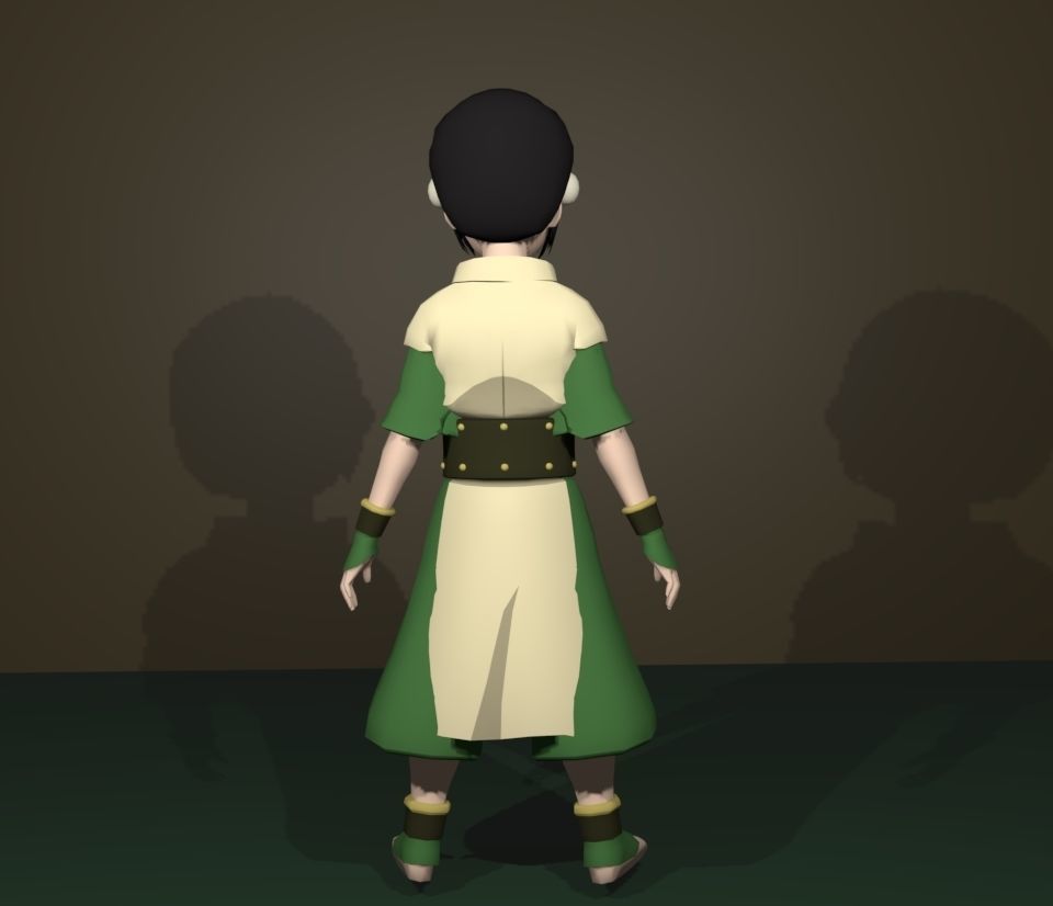 toph earth kingdom 3D model | CGTrader