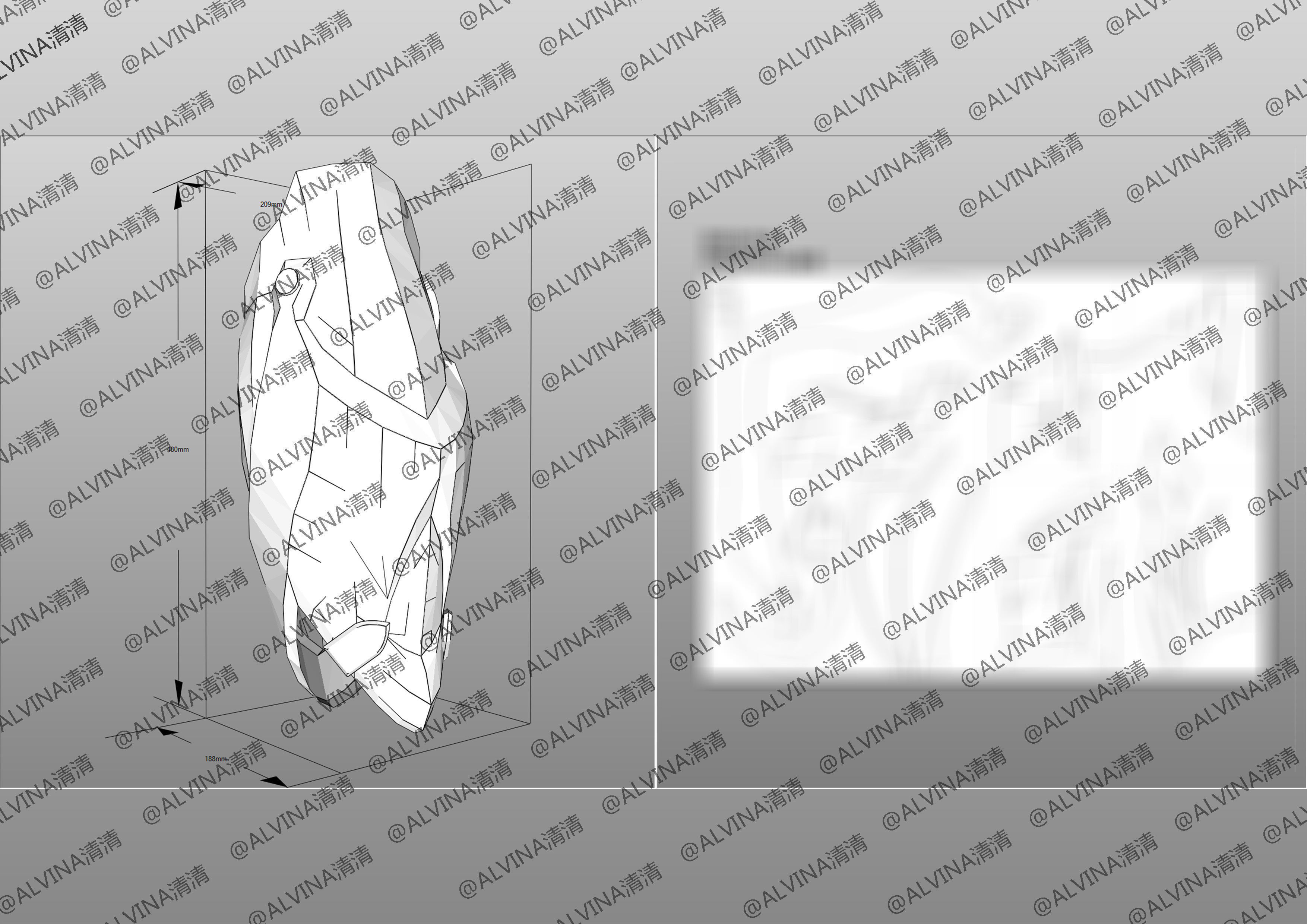 3D model Honkai star rail stellaron hunter Sam Armor DIY Cosplay ...