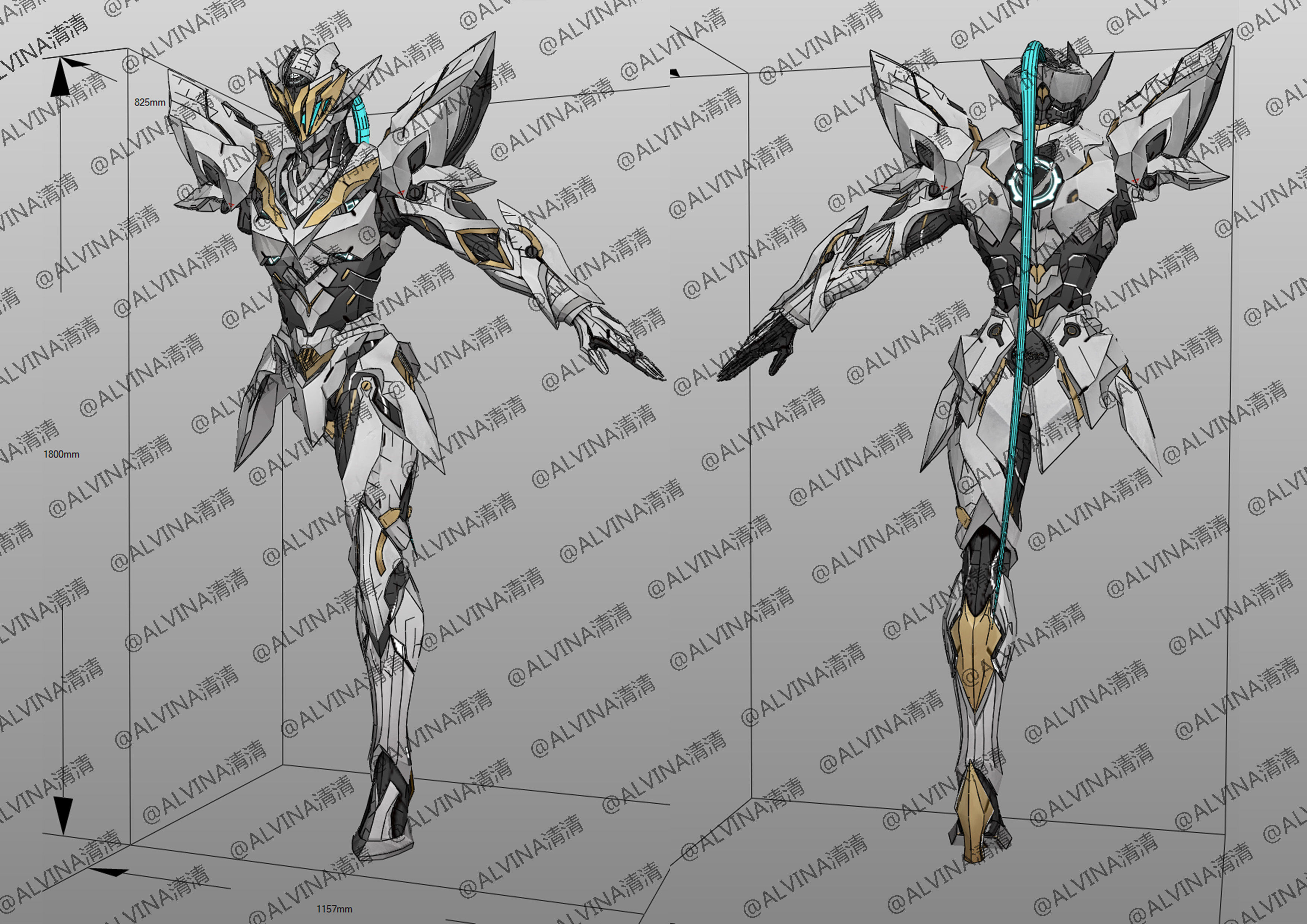 3D model Honkai star rail stellaron hunter Sam Armor DIY Cosplay ...