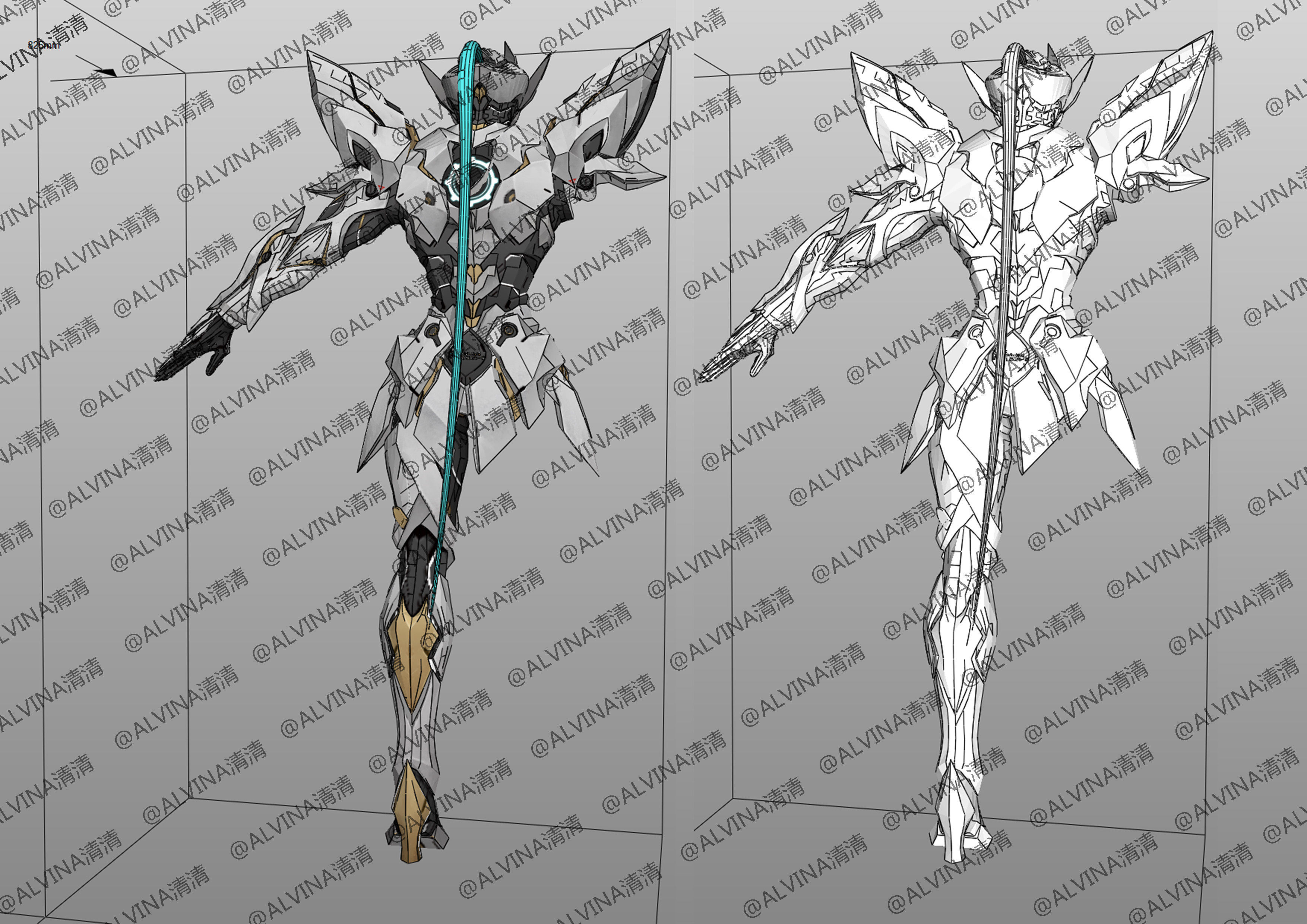 3D model Honkai star rail stellaron hunter Sam Armor DIY Cosplay ...