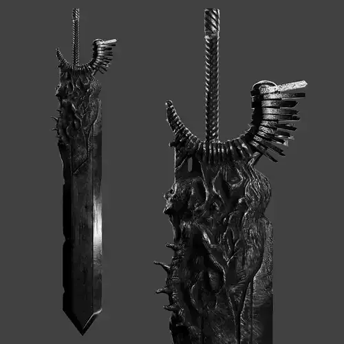 3D model Death guard sword VR / AR / low-poly | CGTrader