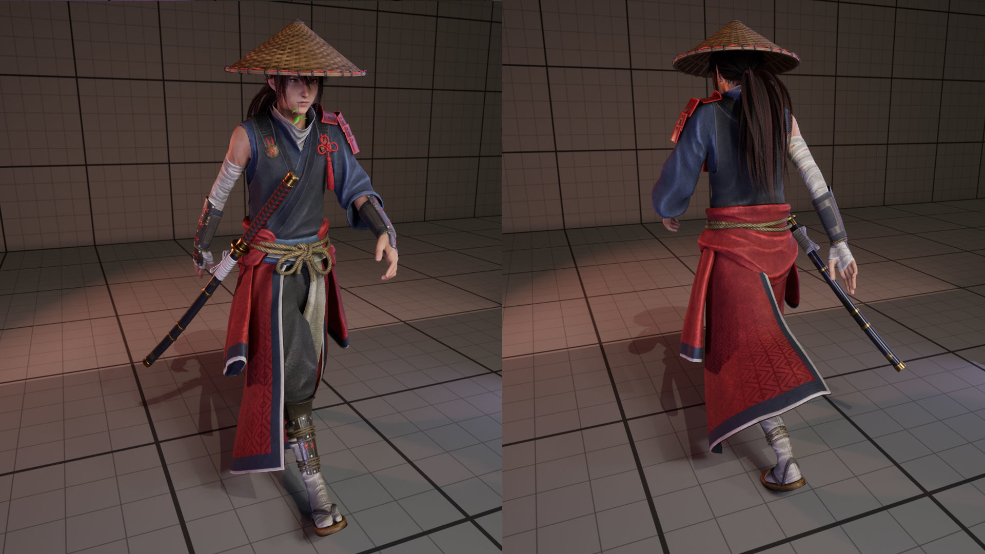 3D model Fantasy Samurai VR / AR / low-poly | CGTrader