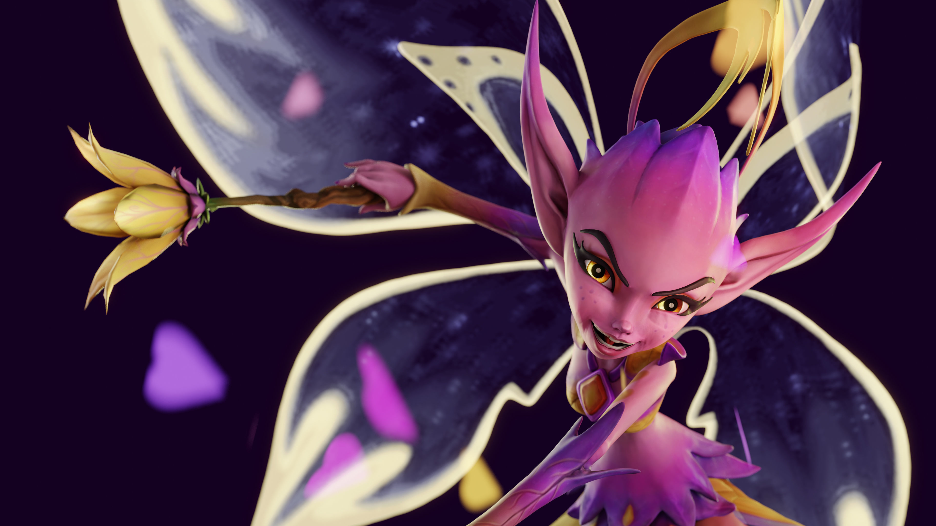 3D model Fairy Nature Glow VR / AR / low-poly | CGTrader