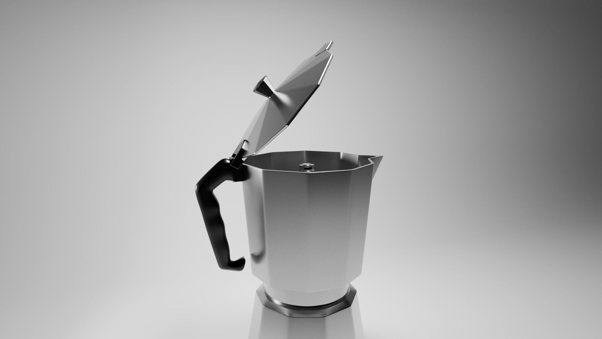 Dominican Coffee Maker 3D model | CGTrader