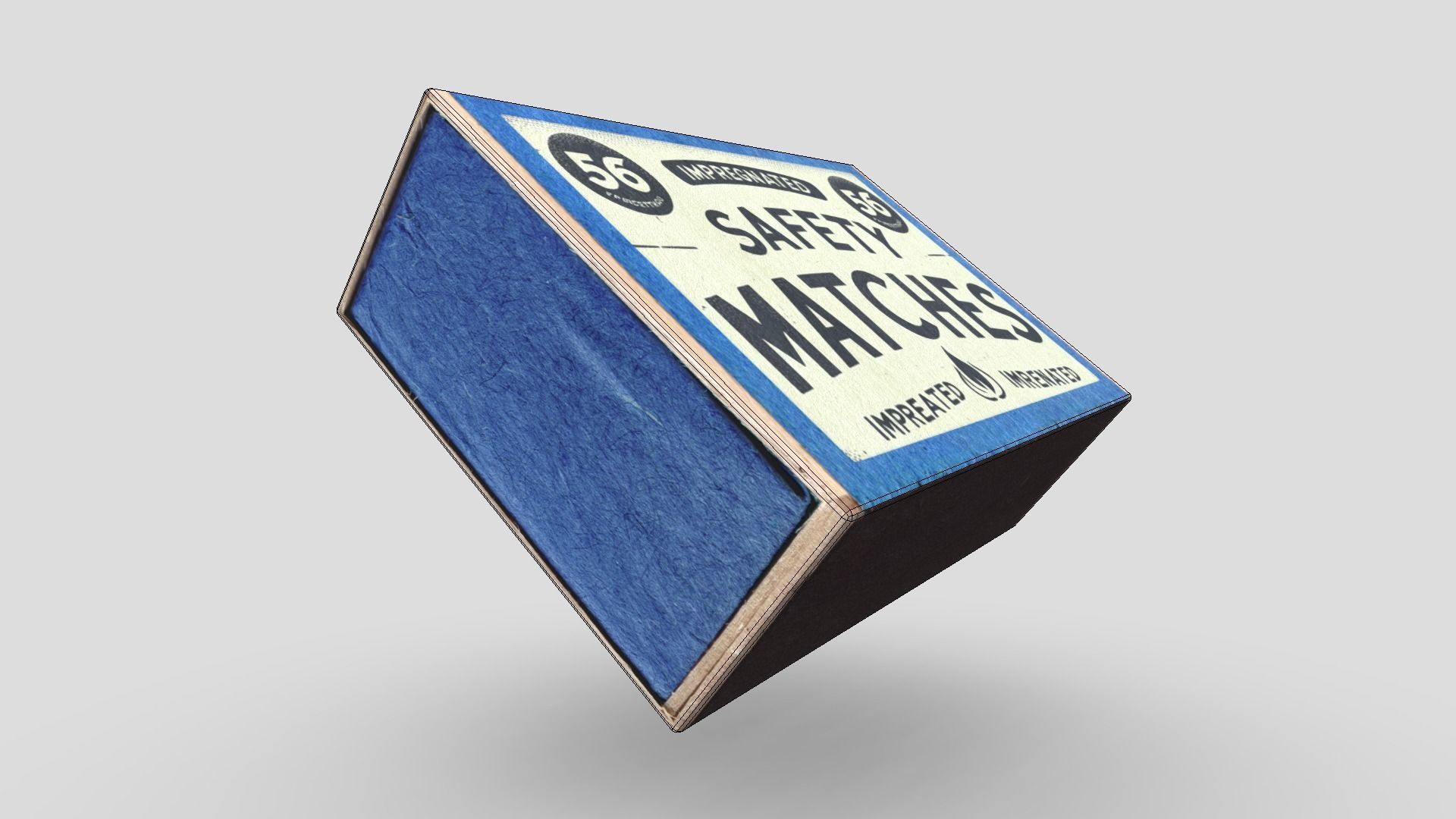 CC0 - Match Box free VR / AR / low-poly 3D model | CGTrader