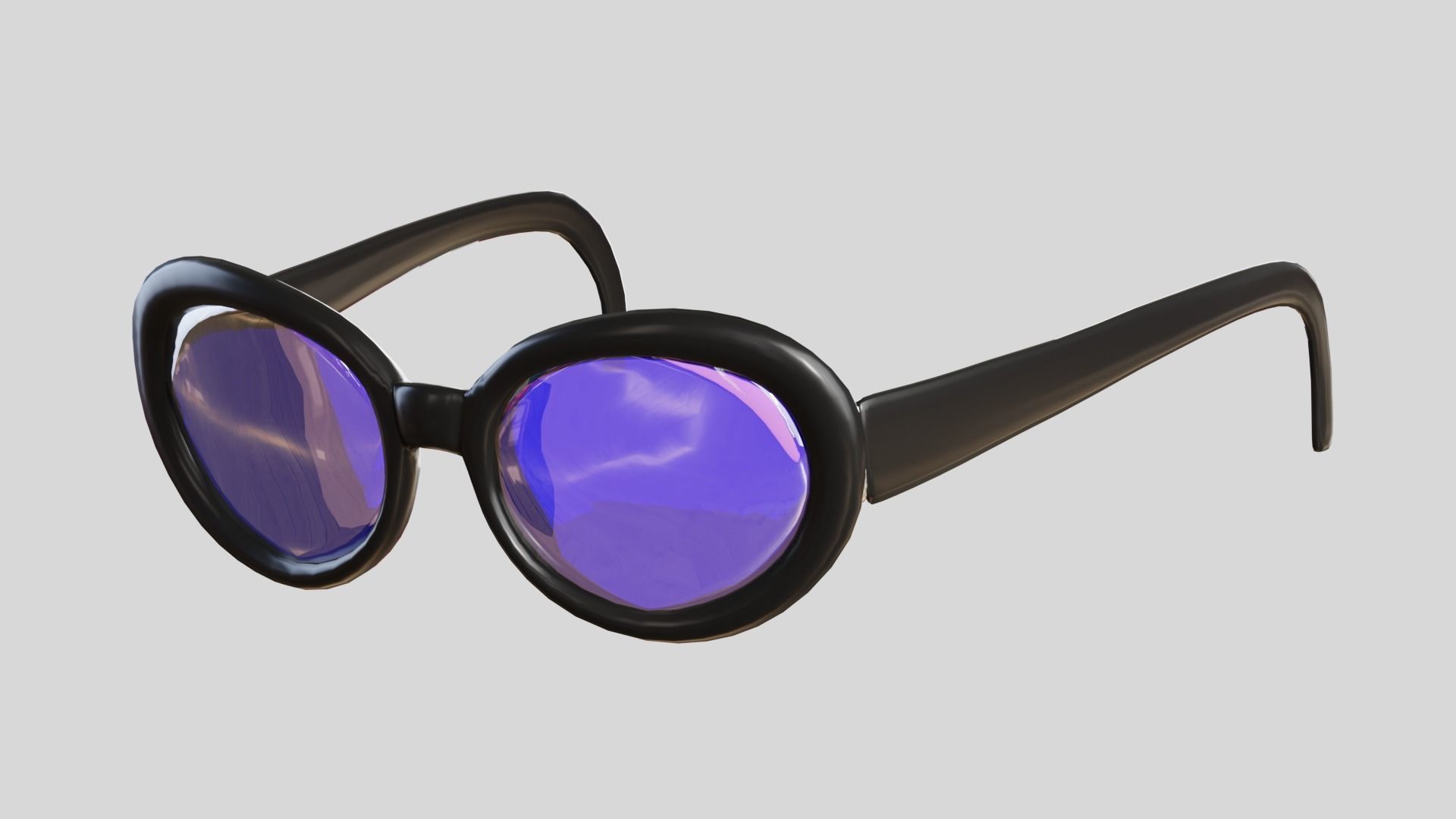 Low-poly and Mid-poly glasses set free 3D model | CGTrader