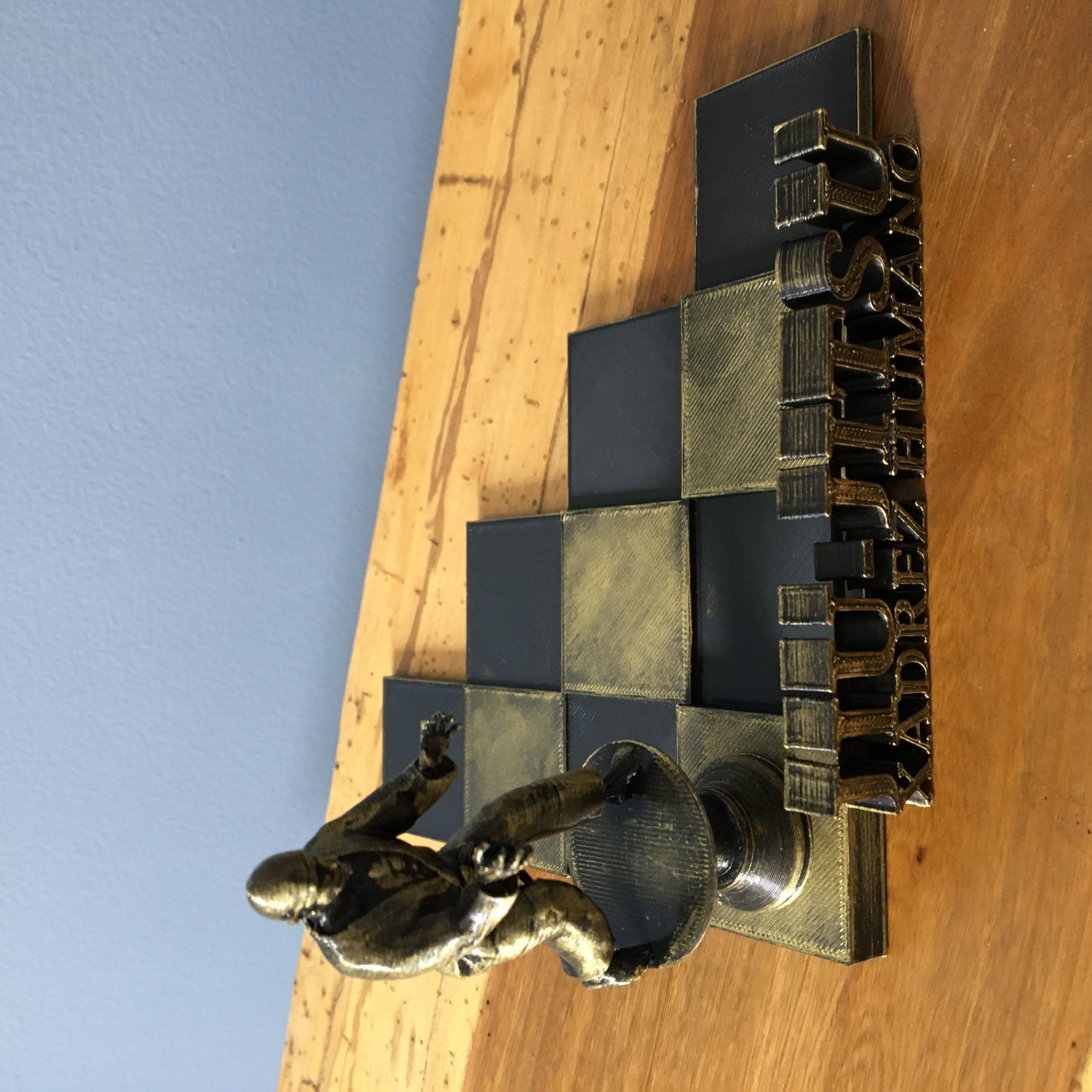 Jiu Jitsu Human Chess Statue 3D model 3D printable | CGTrader