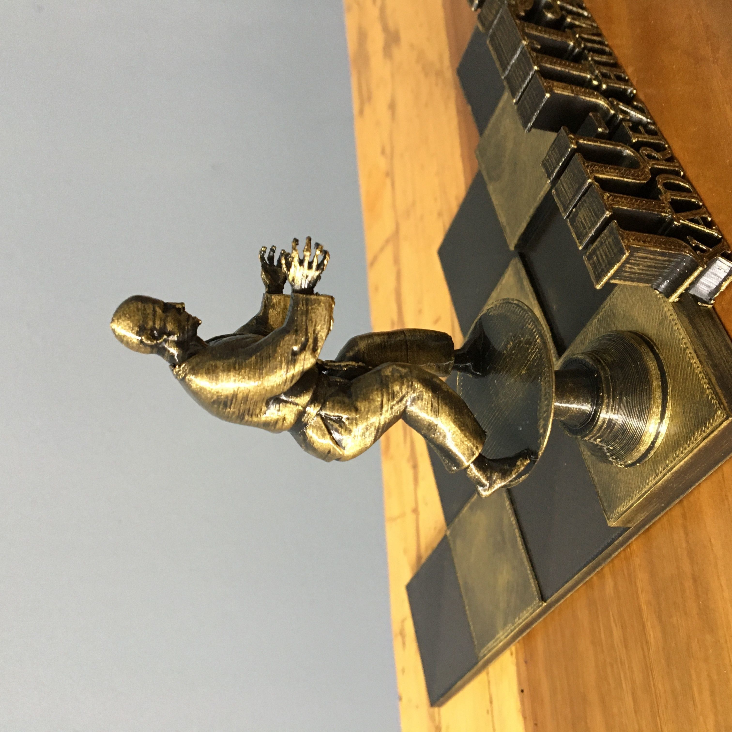 Jiu Jitsu Human Chess Statue 3D model 3D printable | CGTrader