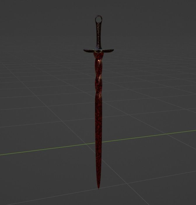Firelink Sword free 3D model | CGTrader
