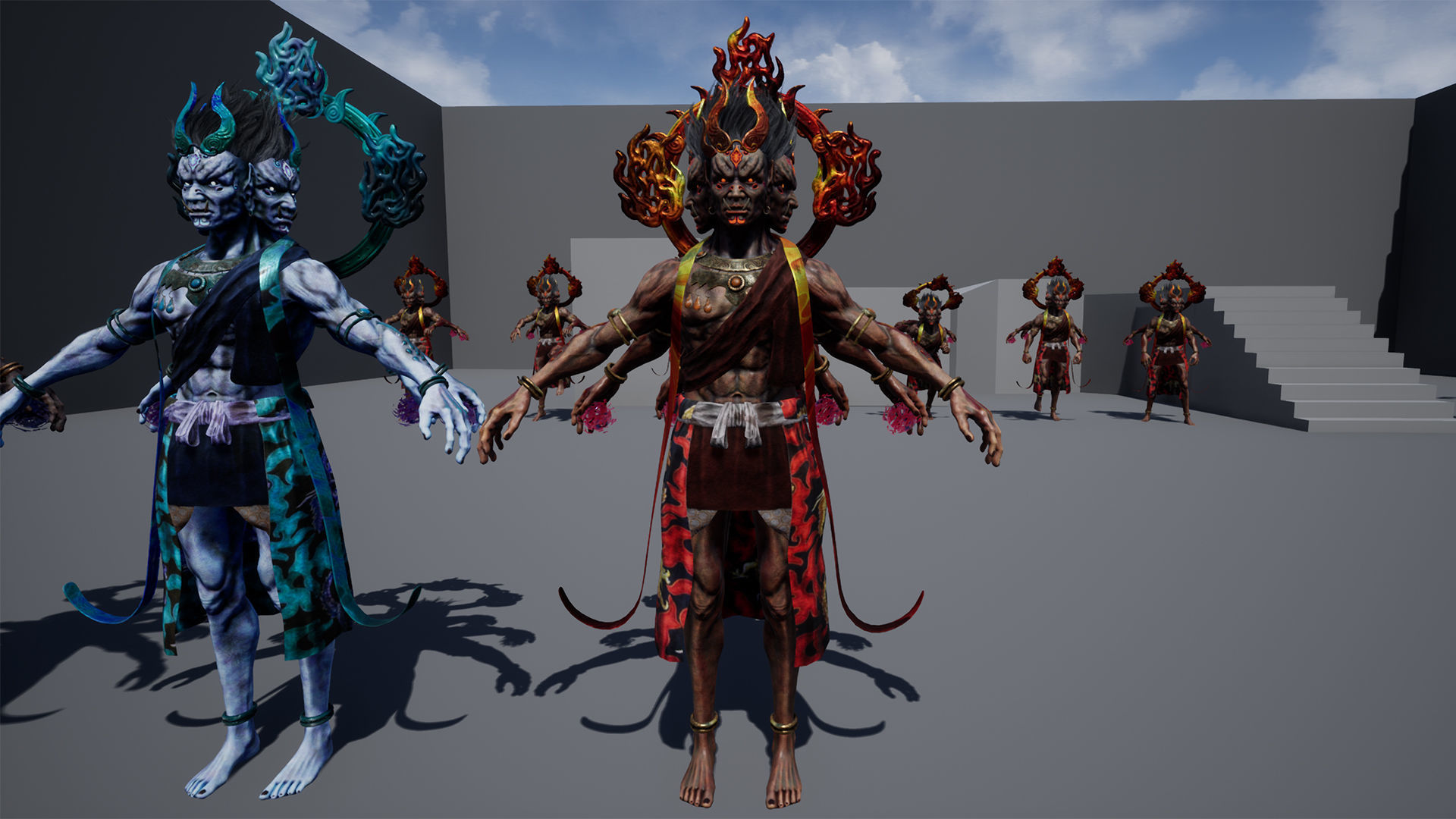 3D model Demon God 4 VR / AR / low-poly | CGTrader