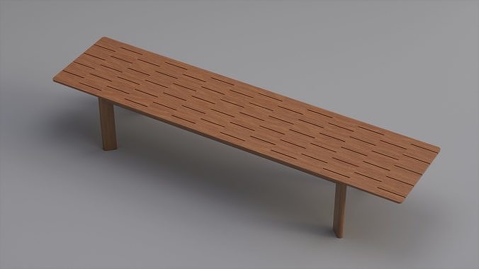 Roda Brick Table by Gordon Guillaumier 3D model | CGTrader