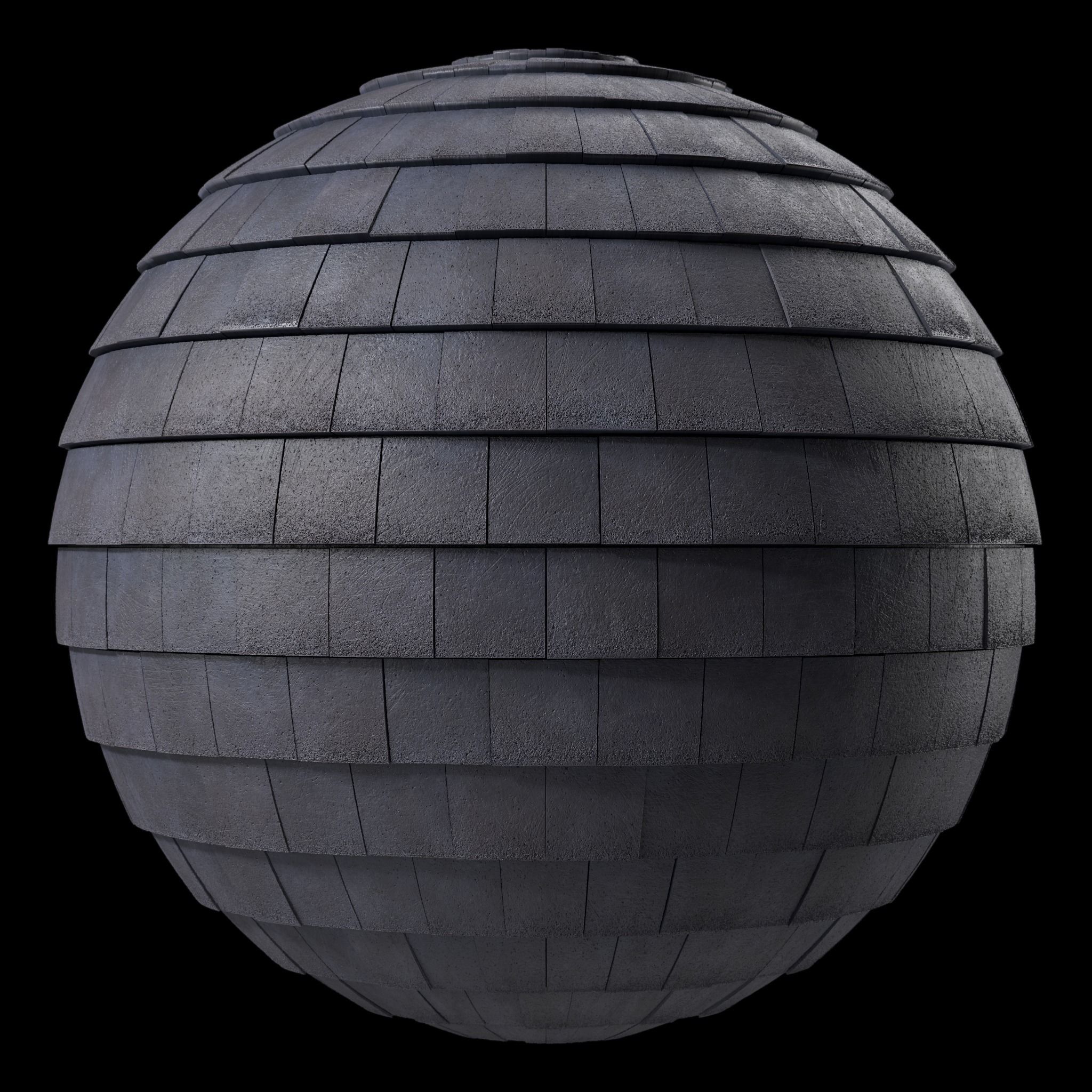 Texture Roof Tile Materials 105- Concrete Roofing - Sbsar Seamless Pbr ...