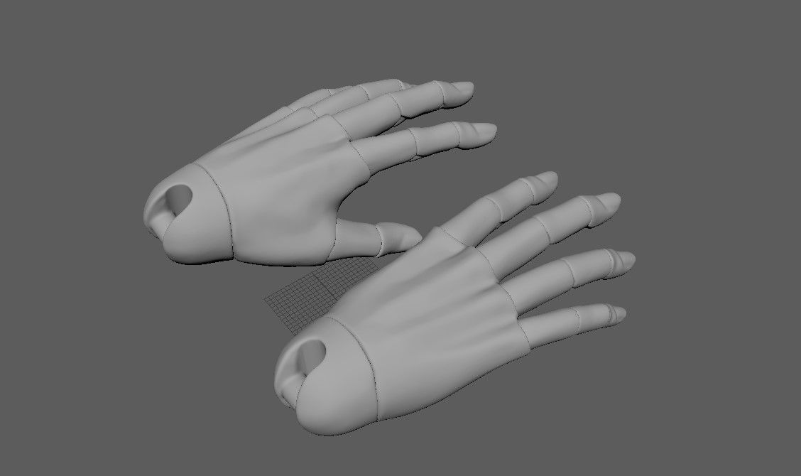 Bjd Doll Ball Joint Doll Men Hand 3d Model 3d Printable Cgtrader
