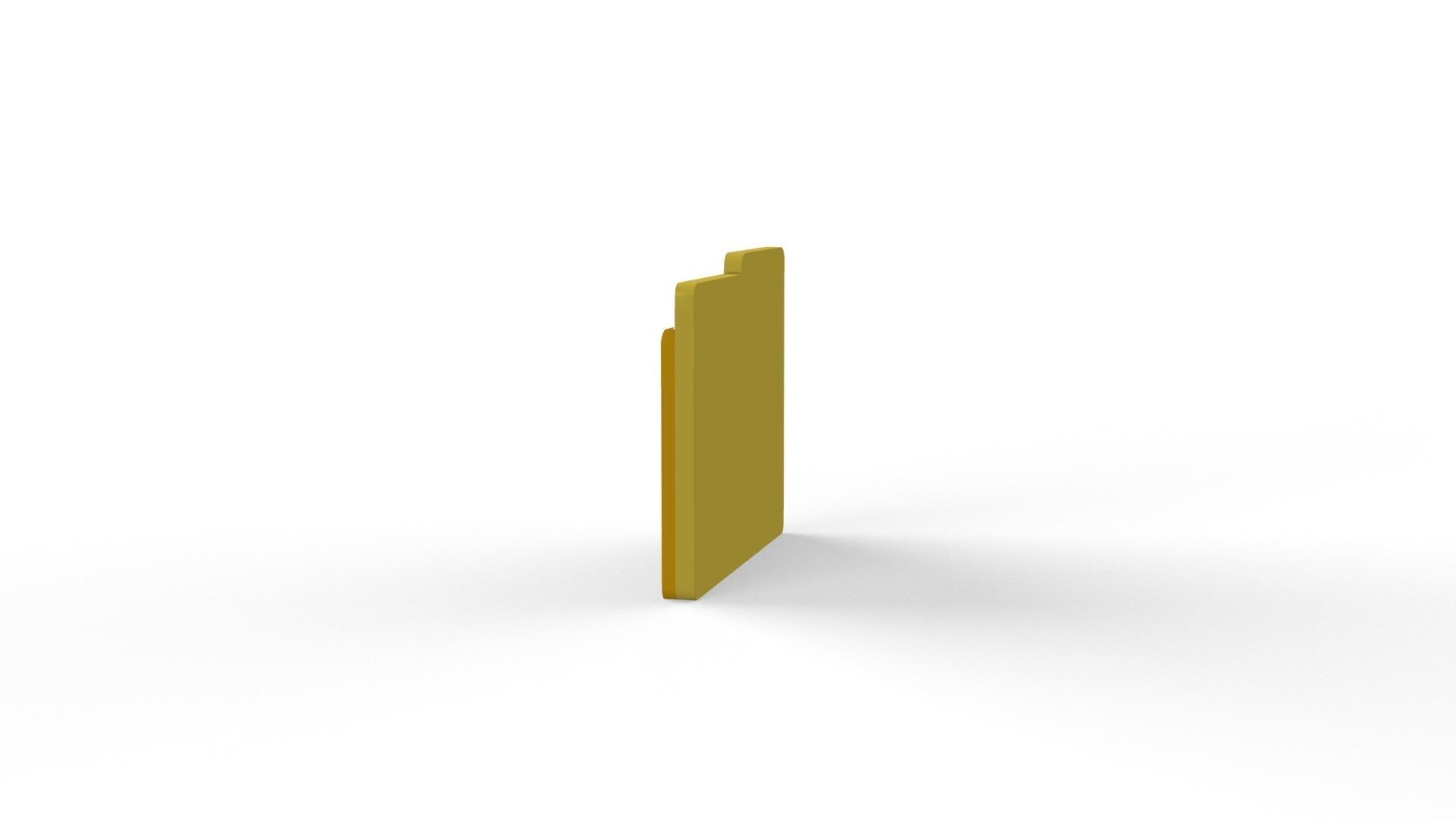 3D model Folder icon v001 VR / AR / low-poly | CGTrader