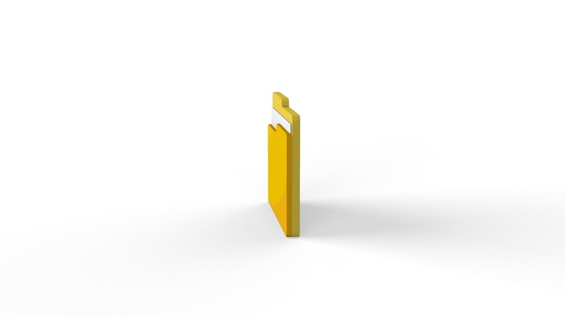 3D model Folder icon v001 VR / AR / low-poly | CGTrader