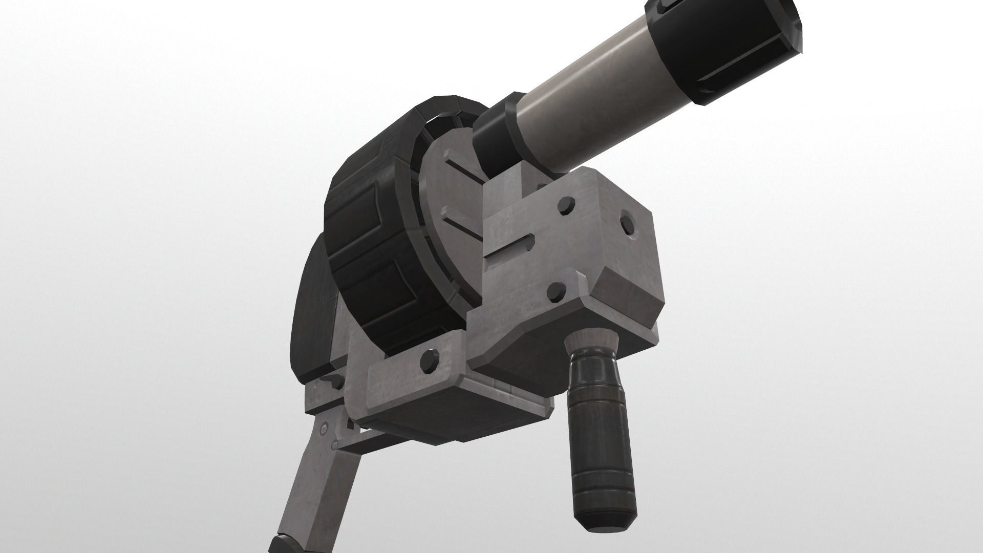 3D model Boomer Revolver Level 1 VR / AR / low-poly | CGTrader