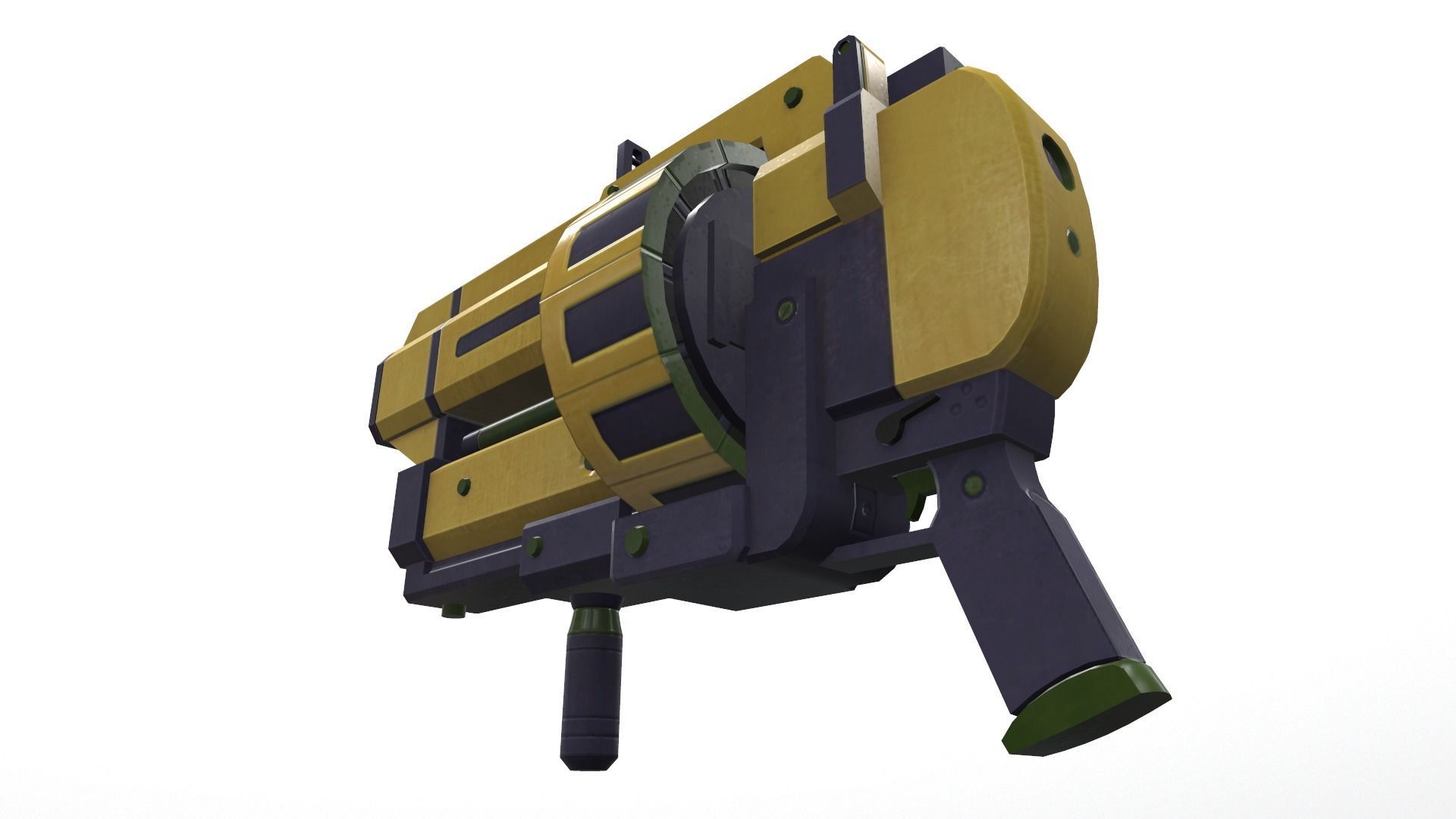 3D model Boomer Revolver Level 3 VR / AR / low-poly | CGTrader