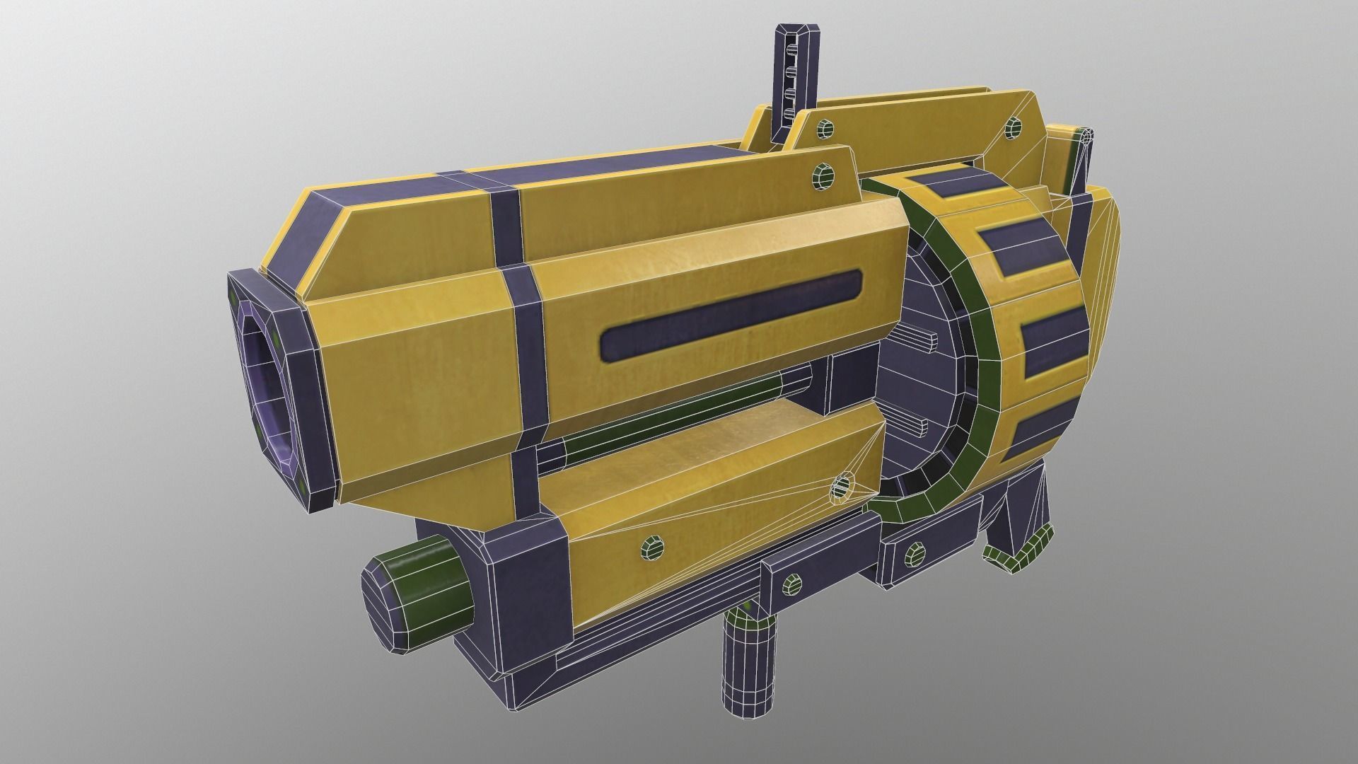 3D model Boomer Revolver Level 3 VR / AR / low-poly | CGTrader