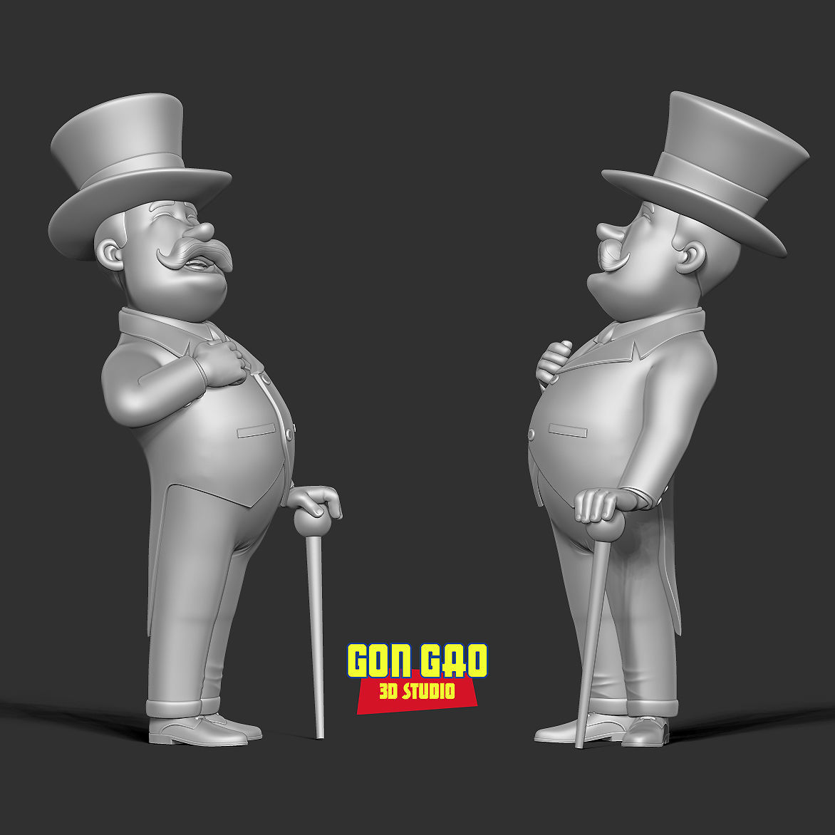 Mayor Humdinger - Paw Patrol Fanart 3D model 3D printable | CGTrader