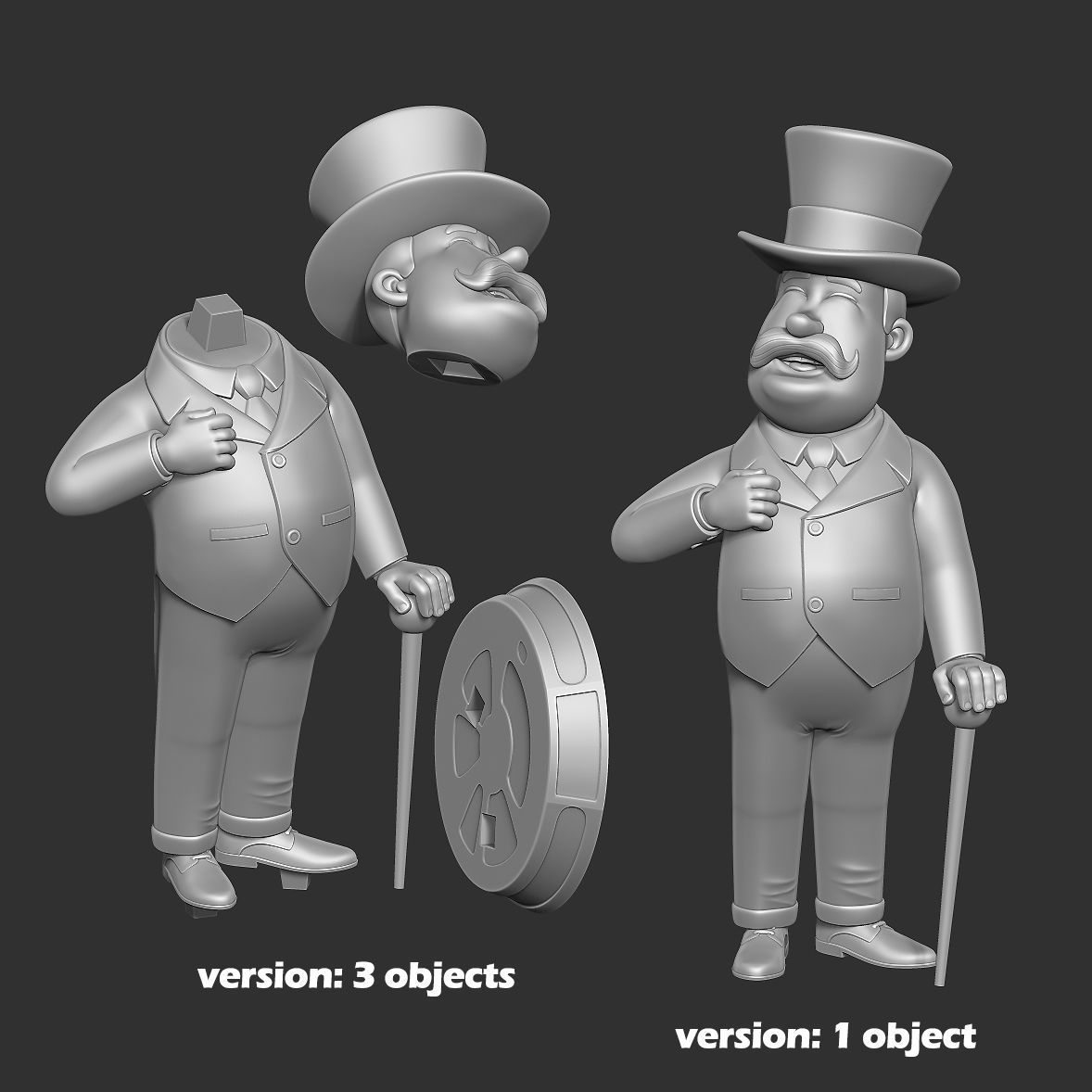 Mayor Humdinger - Paw Patrol Fanart 3D model 3D printable | CGTrader