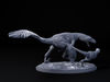Dakotaraptor hunting young Tyrannosaurus 1-35 scale 3D model 3D ...