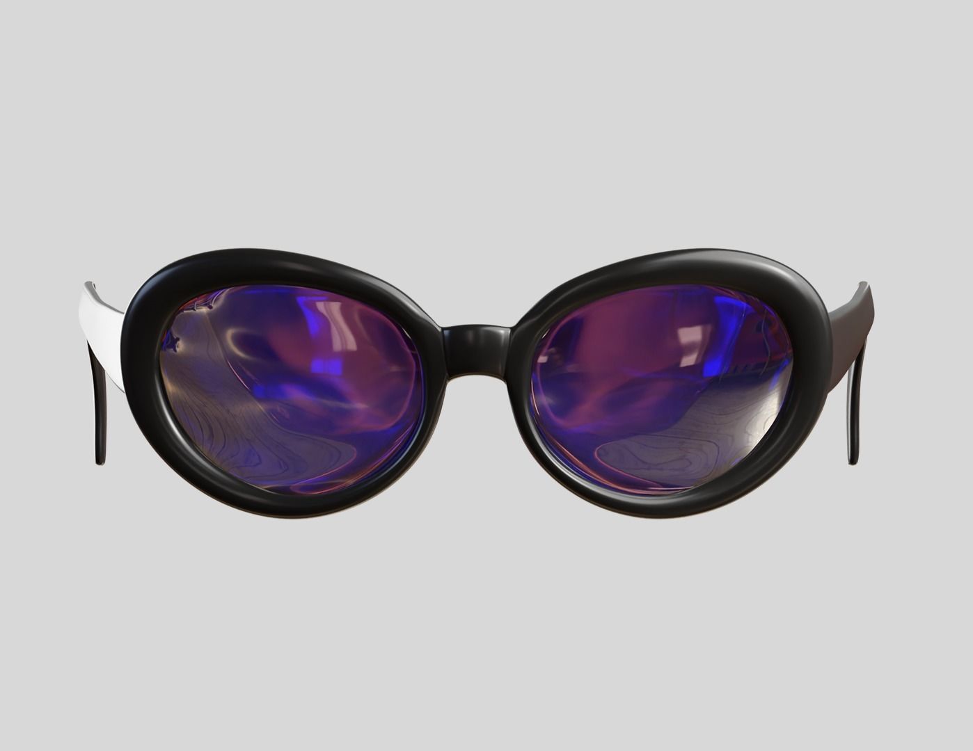 Sunglasses mid-poly free 3D model | CGTrader