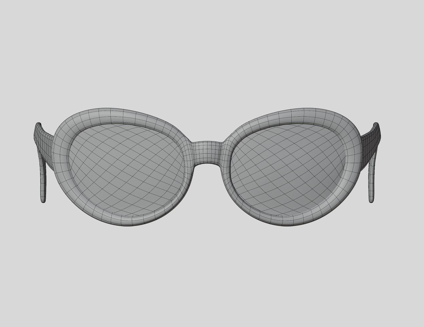 Sunglasses mid-poly free 3D model | CGTrader