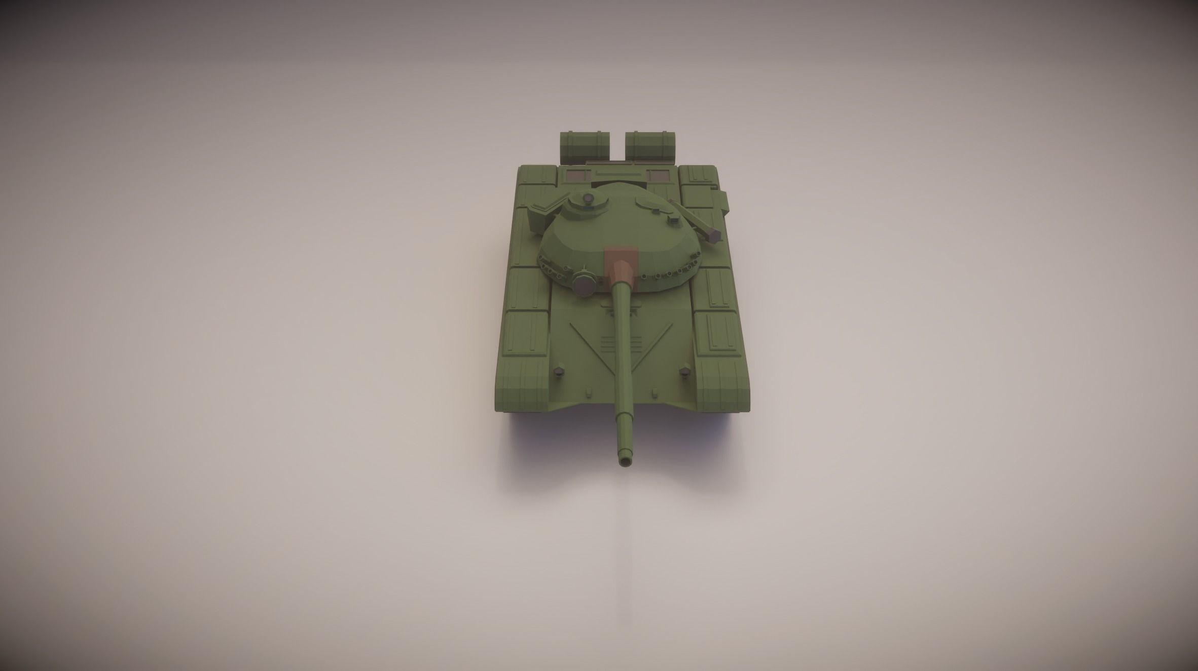 3D model Simple T-72A Tank VR / AR / low-poly | CGTrader