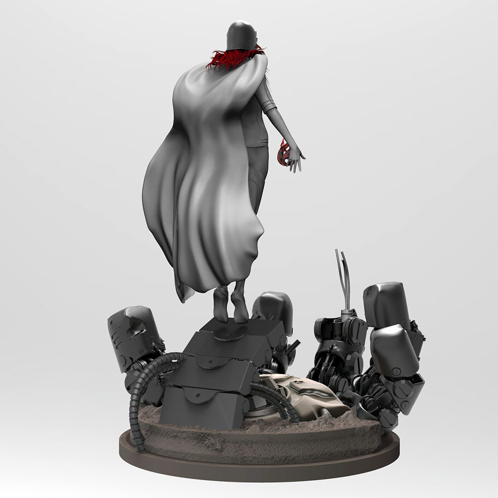 Wanda - Scarlet Witch 3D Model Ready to Print 3D model 3D printable ...