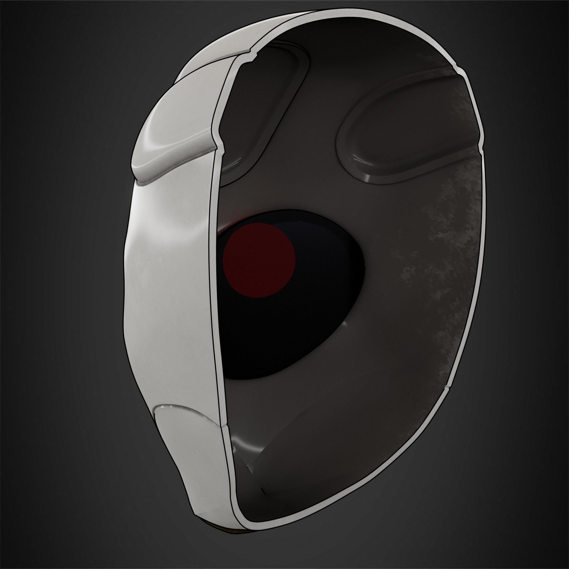 Dragon Ball Time Breaker Mask for Cosplay 3D model 3D printable | CGTrader