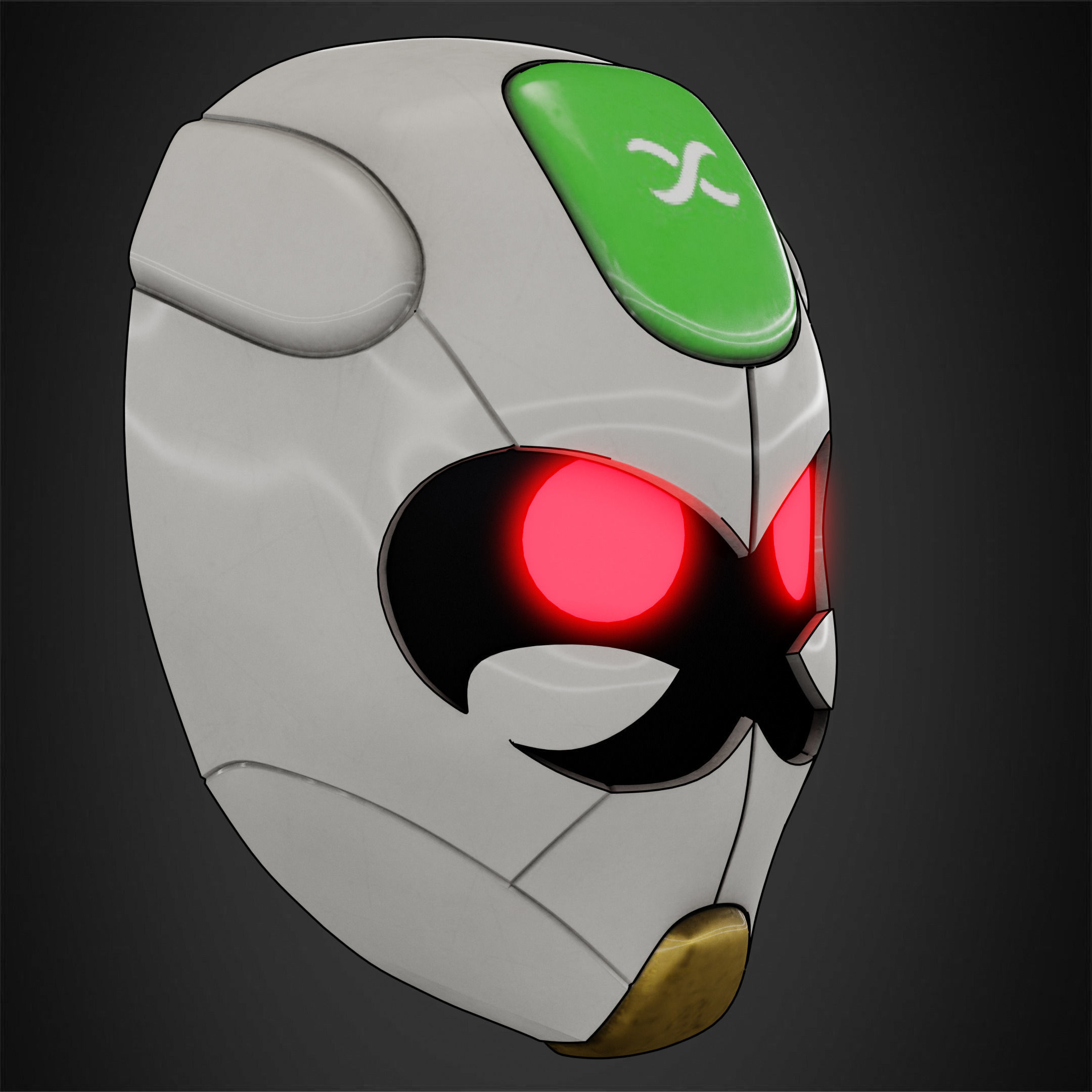 Dragon Ball Time Breaker Mask for Cosplay 3D model 3D printable | CGTrader