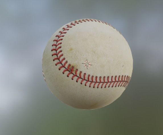 Baseball free 3D model | CGTrader