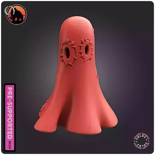 Scary Ghost 3D model 3D printable | CGTrader