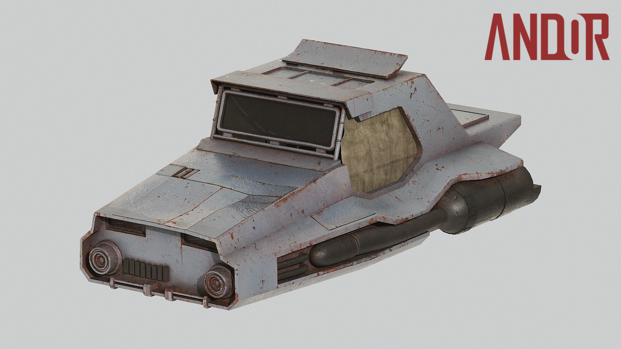 Ferrix Riot Speeder - Star Wars Andor 3D model | CGTrader