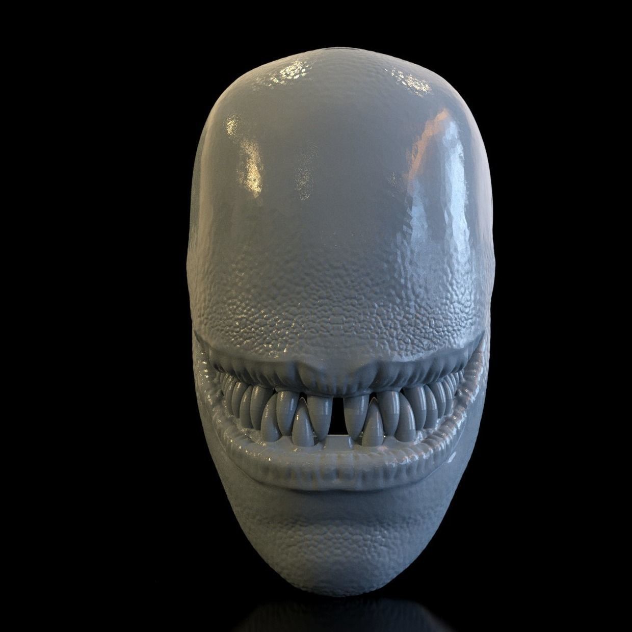 slenderman mask 3D model 3D printable | CGTrader