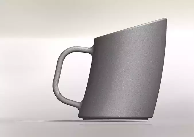 Funny Skew Coffee Mug free 3D model 3D printable | CGTrader