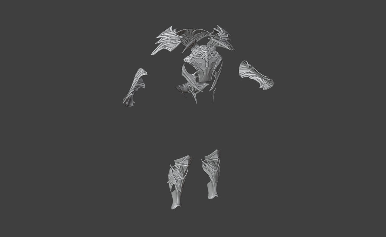 Sub Zero armor set from Mortal Kombat 1 3D model 3D printable | CGTrader