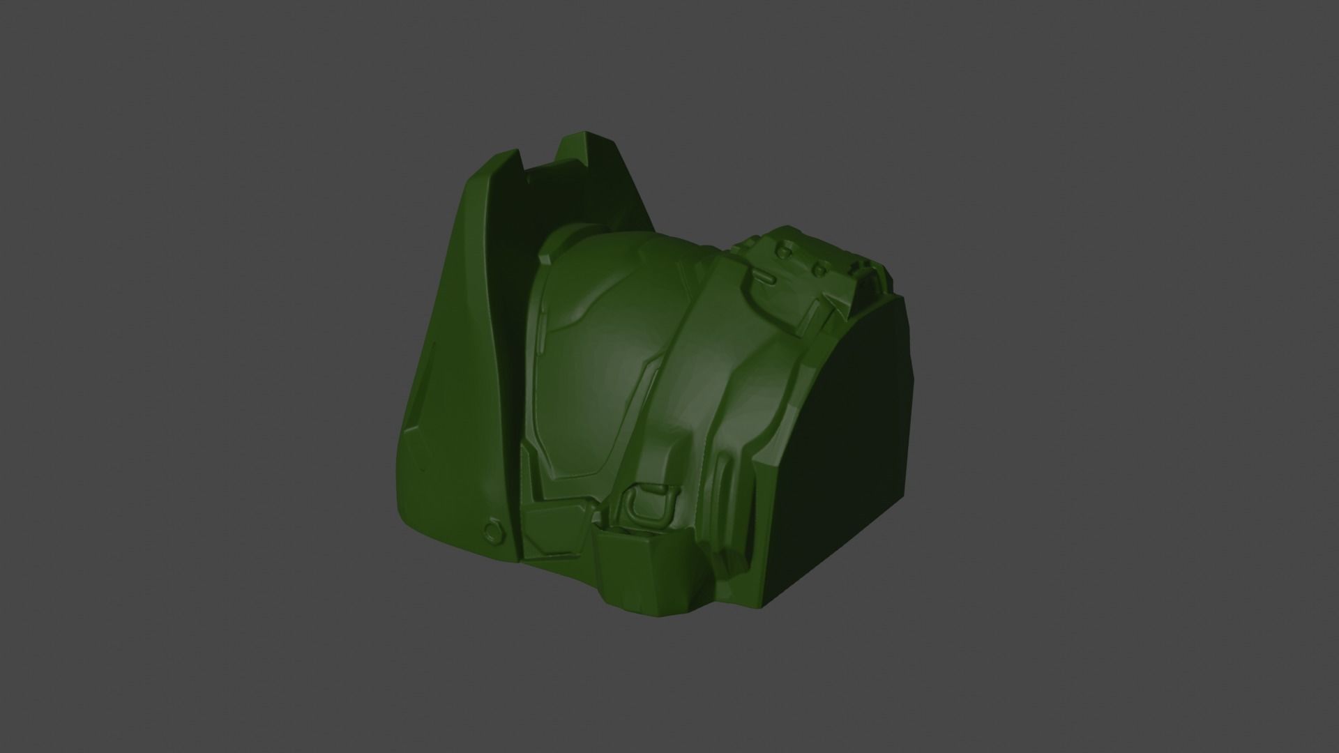 Halo Masterchief Keycap 3D model 3D printable | CGTrader