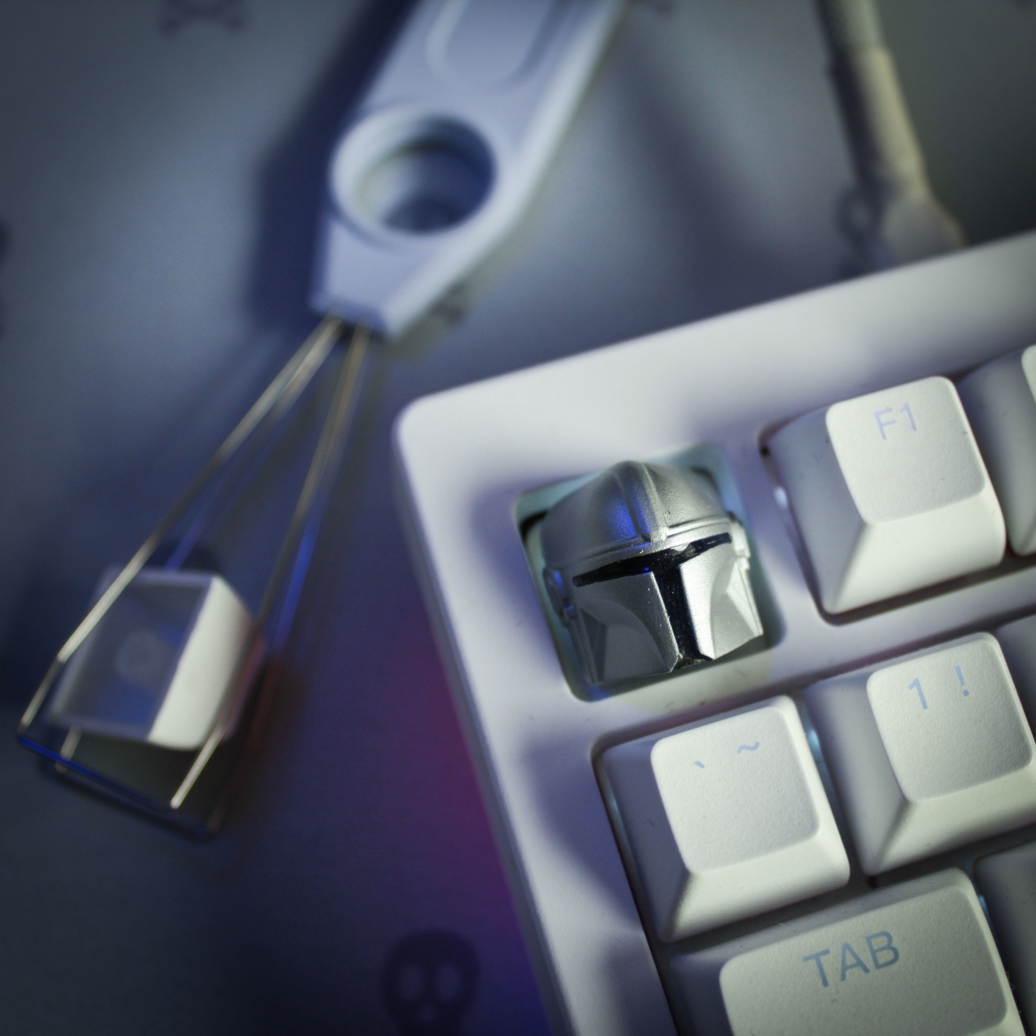 Mandalorian Keycap 3D model 3D printable | CGTrader