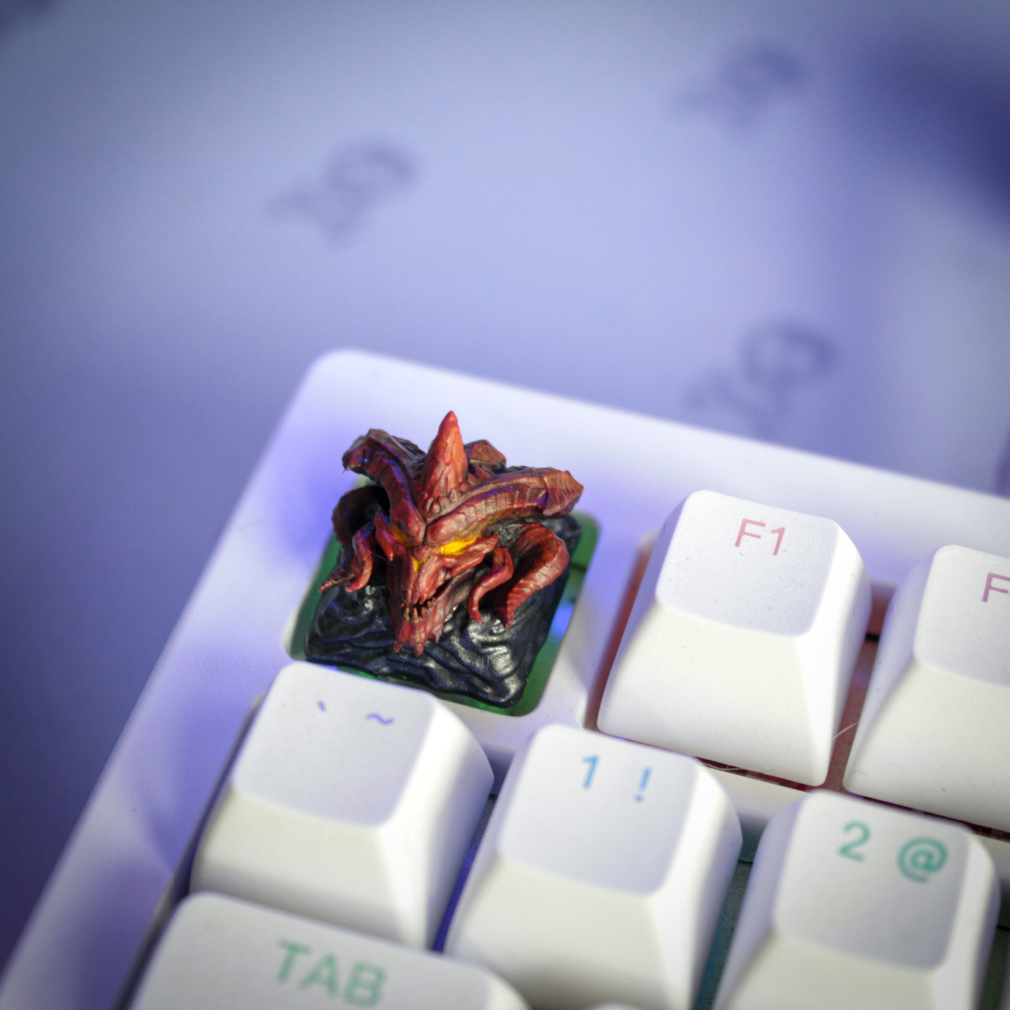 Diablo 3 The prime evil Keycap 3D model 3D printable | CGTrader