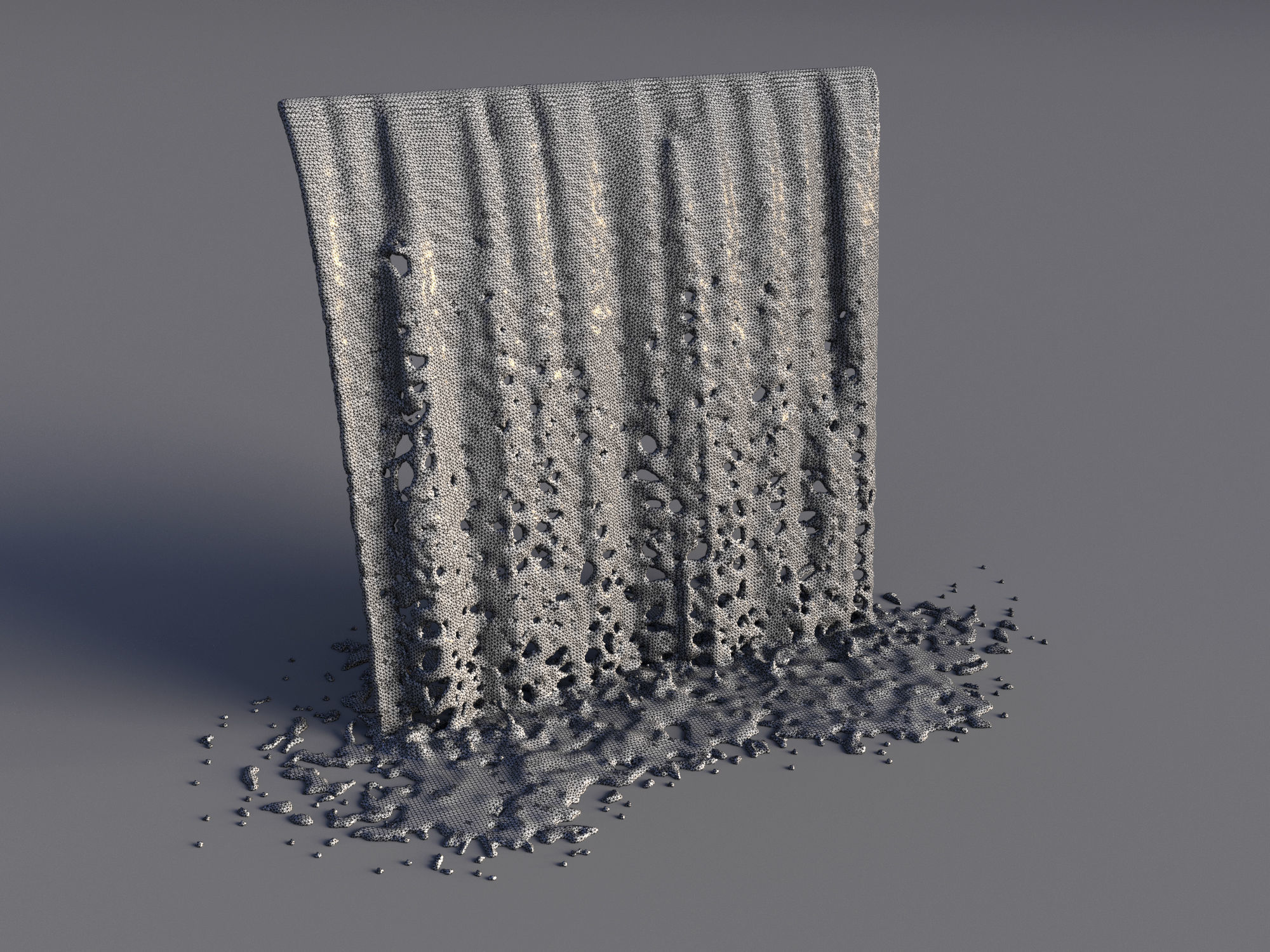 Animated water elements 3D model animated | CGTrader